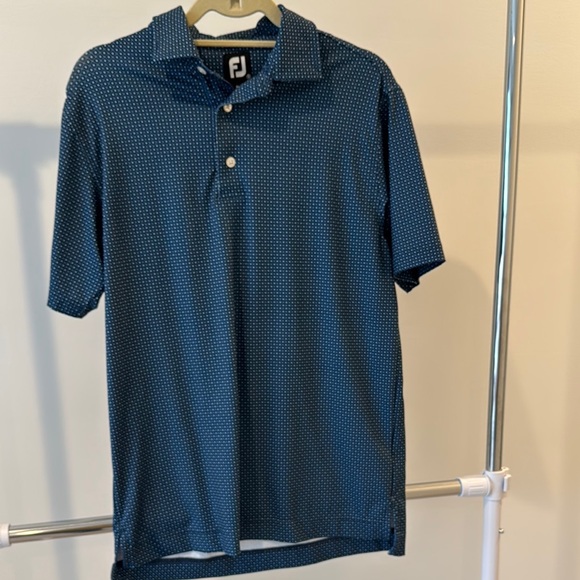 FootJoy | Shirts | Fj Mens Blue Polo Shirt | Poshmark